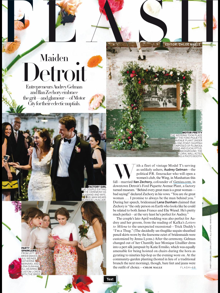 Marissa Gawel PhotographyAudrey & Ilan in Vogue